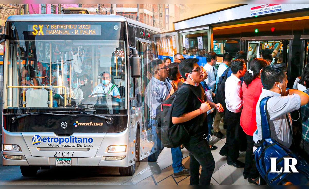 Metropolitano: estudio señala que 4 de cada 10 usuarios espera más de ...