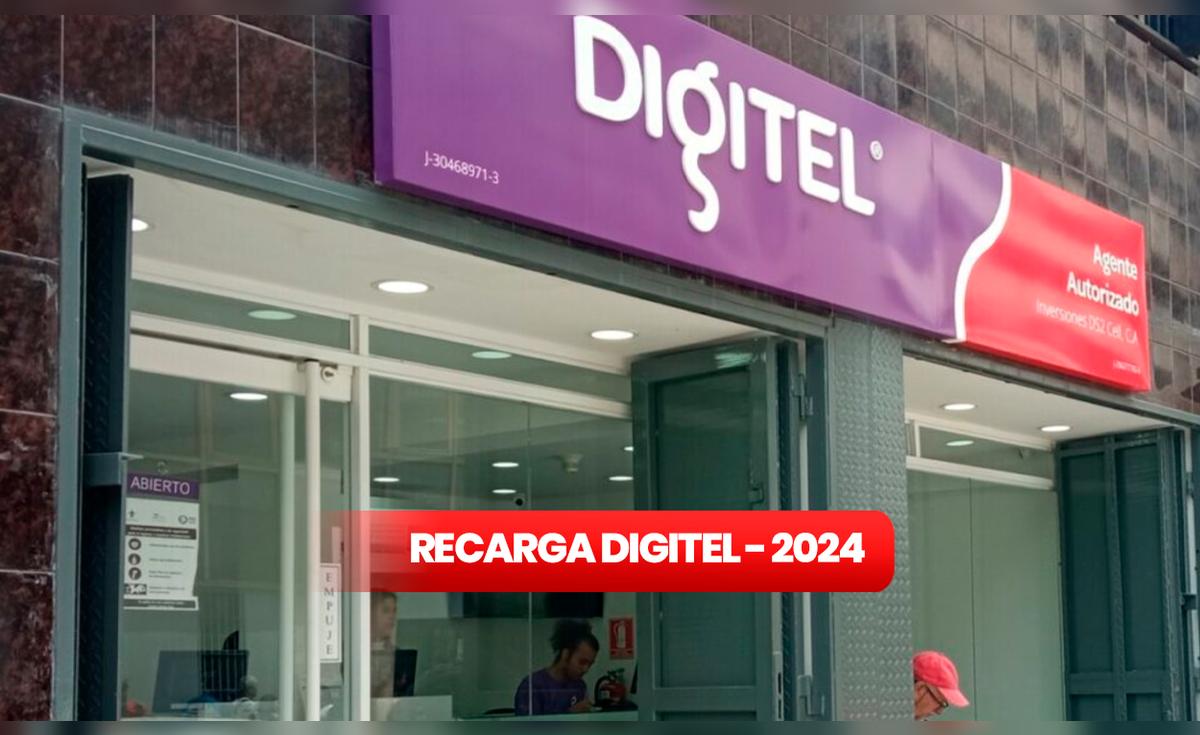 Digitel en línea 2024: ¿en qué bancos de Venezuela se pueden recargar ...