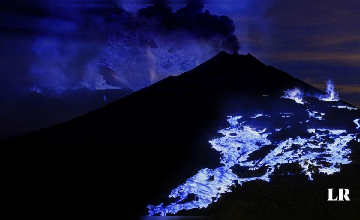 Descubre el misterio del volcán Kawah Ijen en Indonesia: ¿por qué ...