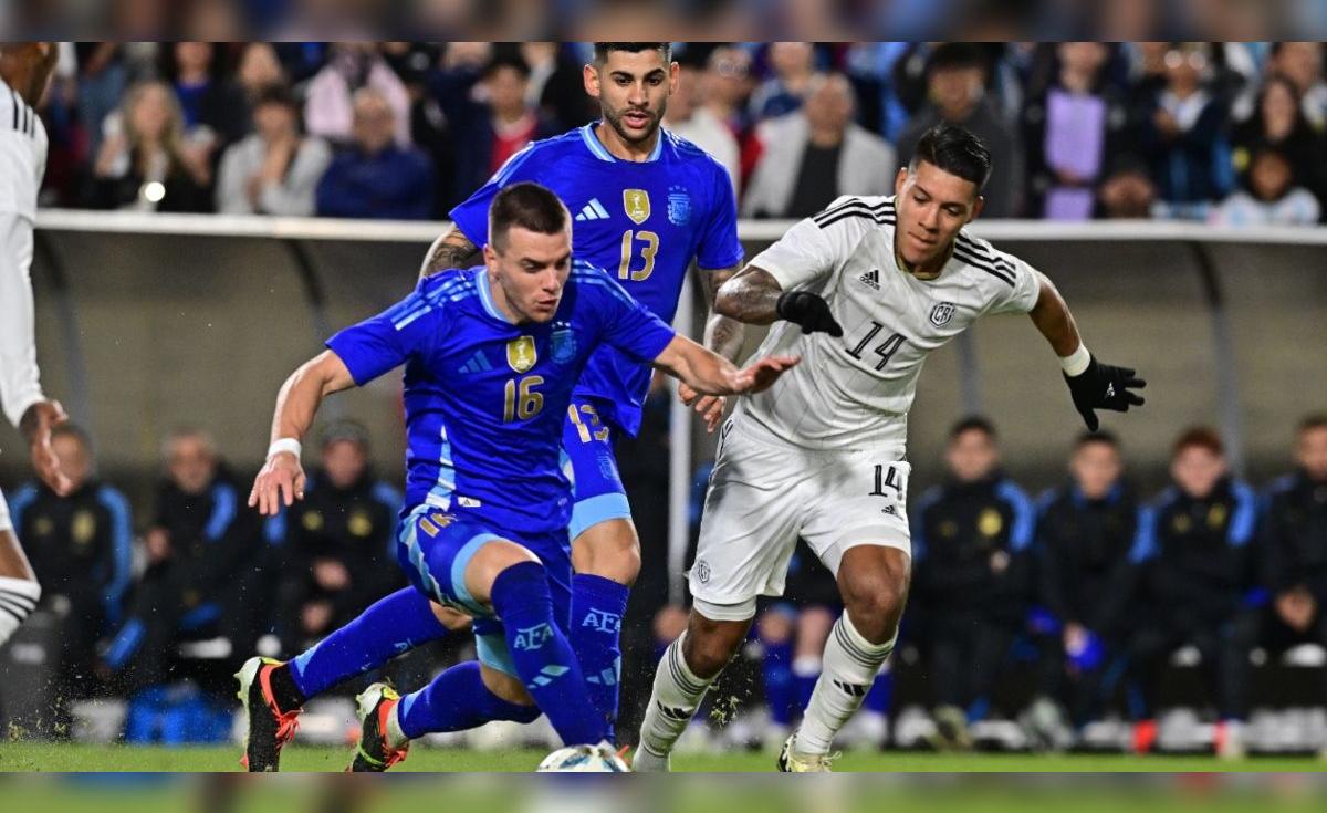 Cómo quedó Argentina venció 3-1 a Costa Rica en amistoso internacional ...