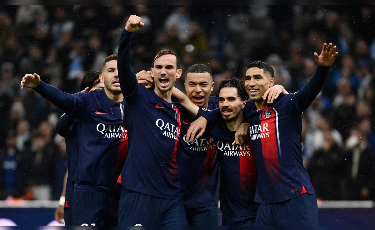 PSG venció por 2-0 al Olympique de Marsella por la Ligue 1 de Francia ...