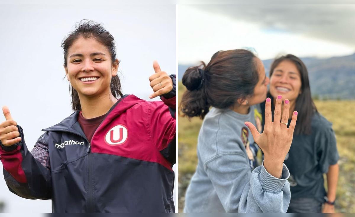 Nahomi Martínez, futbolista de Universitario de Deportes, se casará con ...
