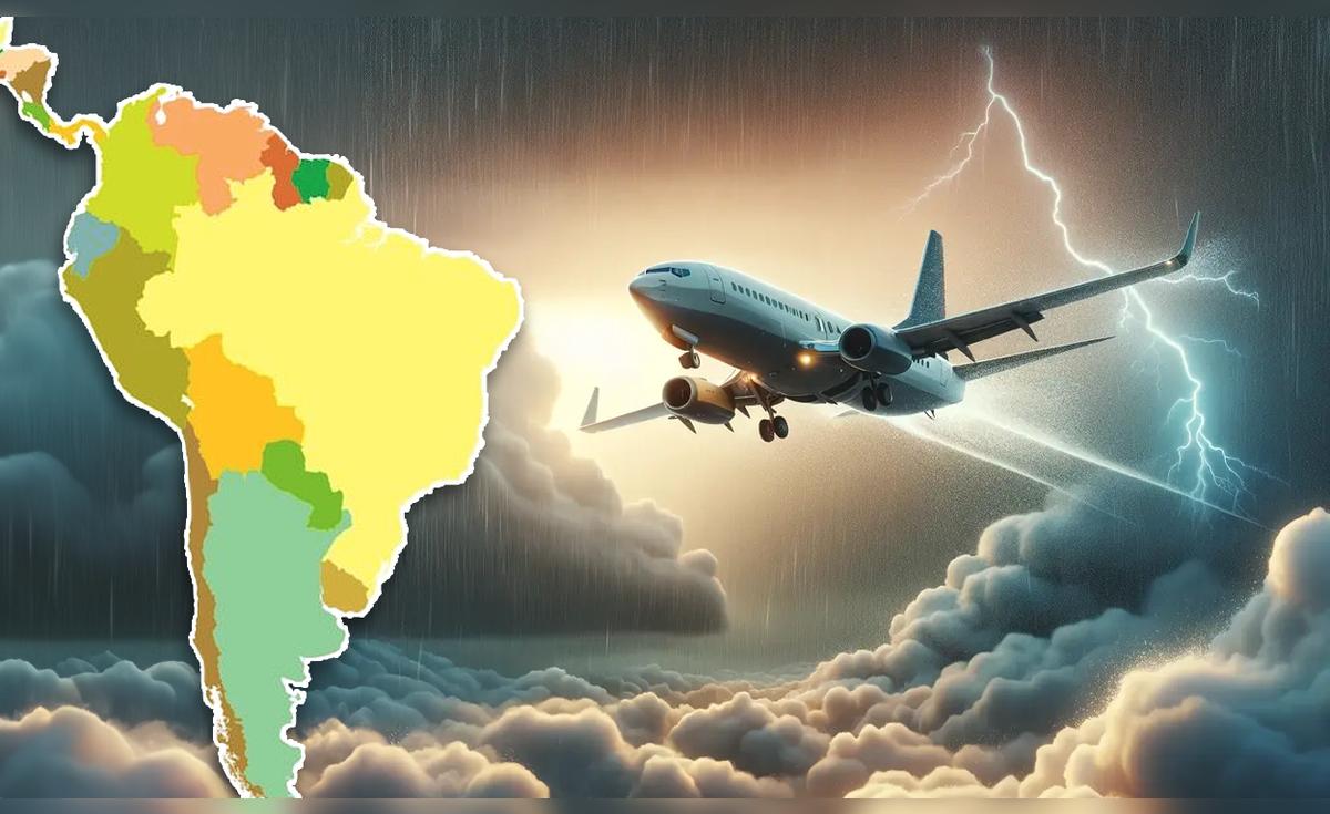 Descubre el vuelo más turbulento del mundo ocurre entre 2 países de ...