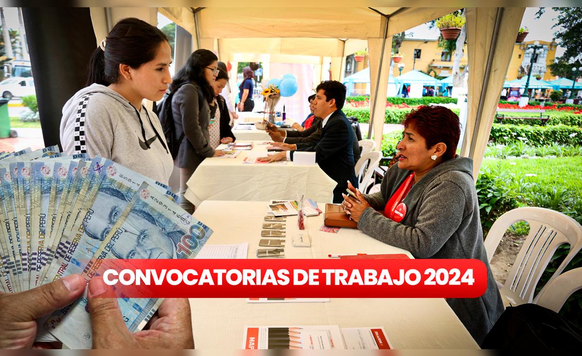 Convocatorias semanales CAS 2024: Descubre los puestos de trabajo en el ...
