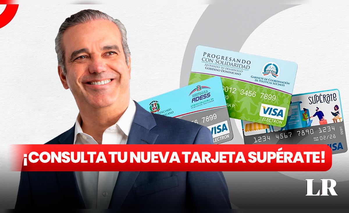 Consultar Tarjeta Supérate 2024: LINK para verificar con cédula si ...