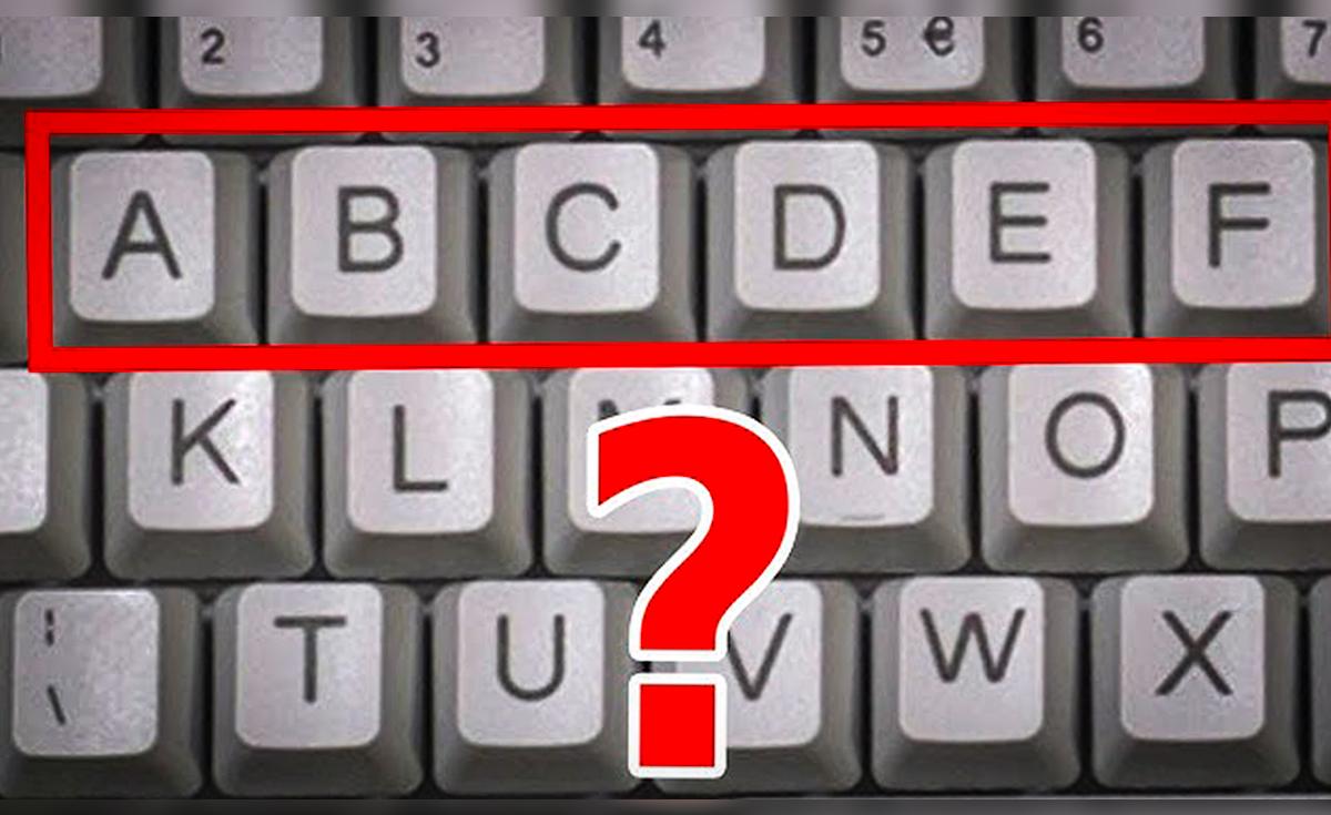 Este es el motivo por el que tu teclado no tiene las letras en orden ...