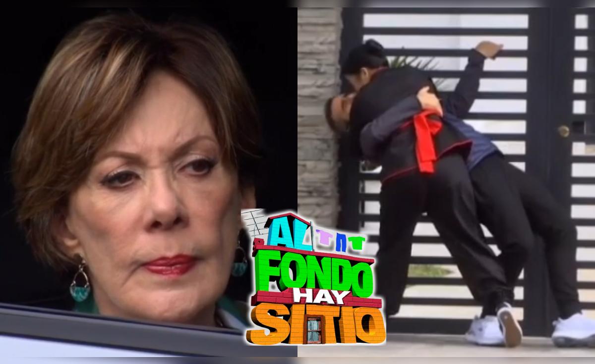 ‘China Li’ besa a Diego Montalbán en ‘Al fondo hay sitio’ y es ...