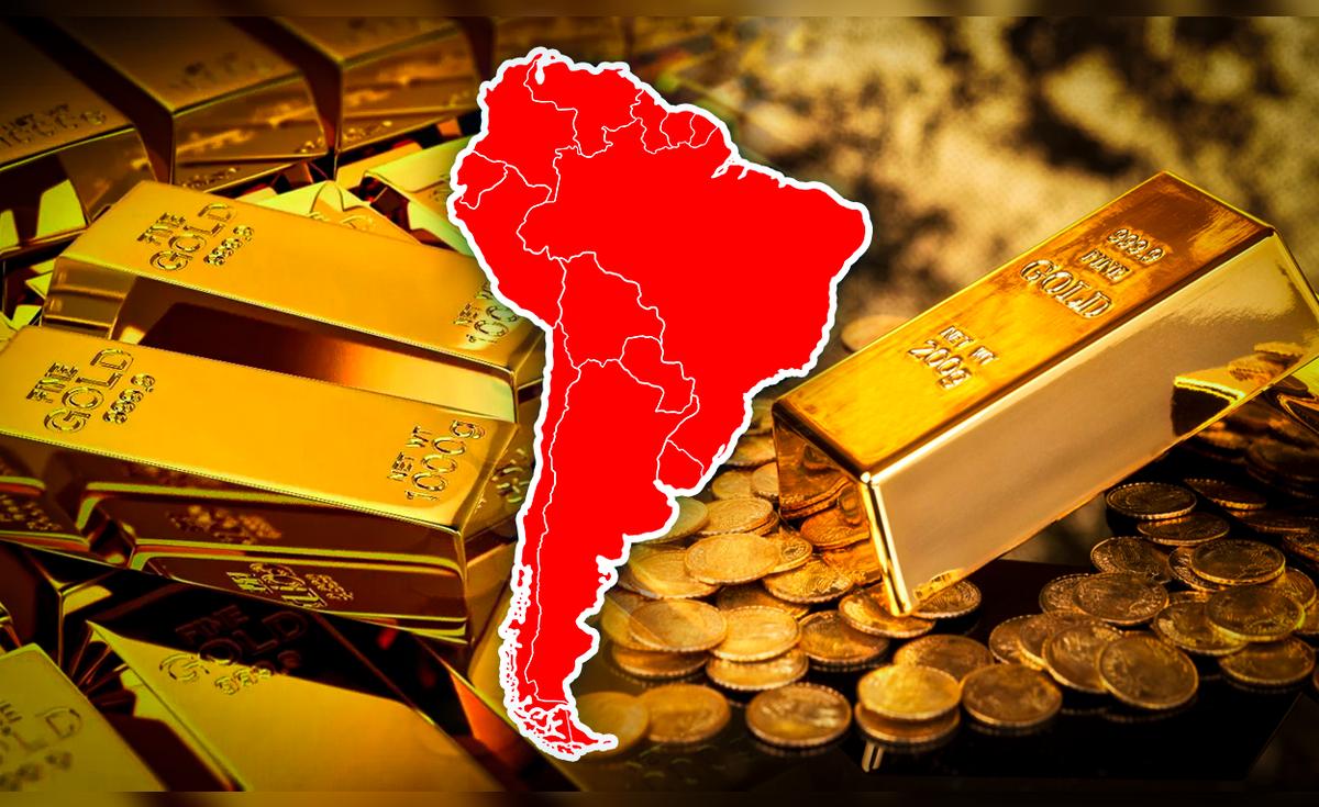 El país de América Latina con la mayor reserva de oro del mundo: supera ...