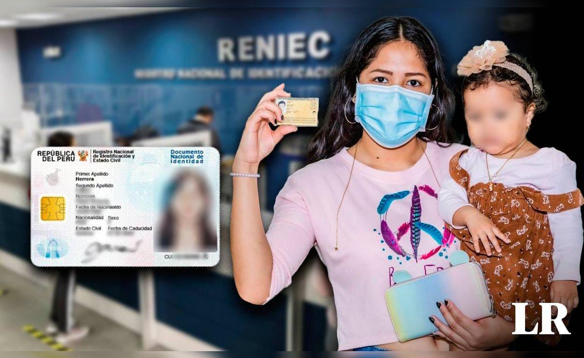 ¿Debes tramitar el DNI electrónico para tus hijos? La Reniec lo explica | cambio de dni azul a ...