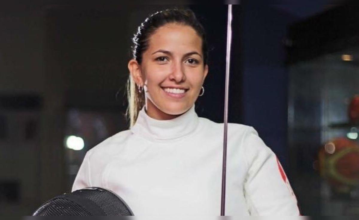 María Luisa Doig fue derrotada en su primer combate de esgrima en los ...