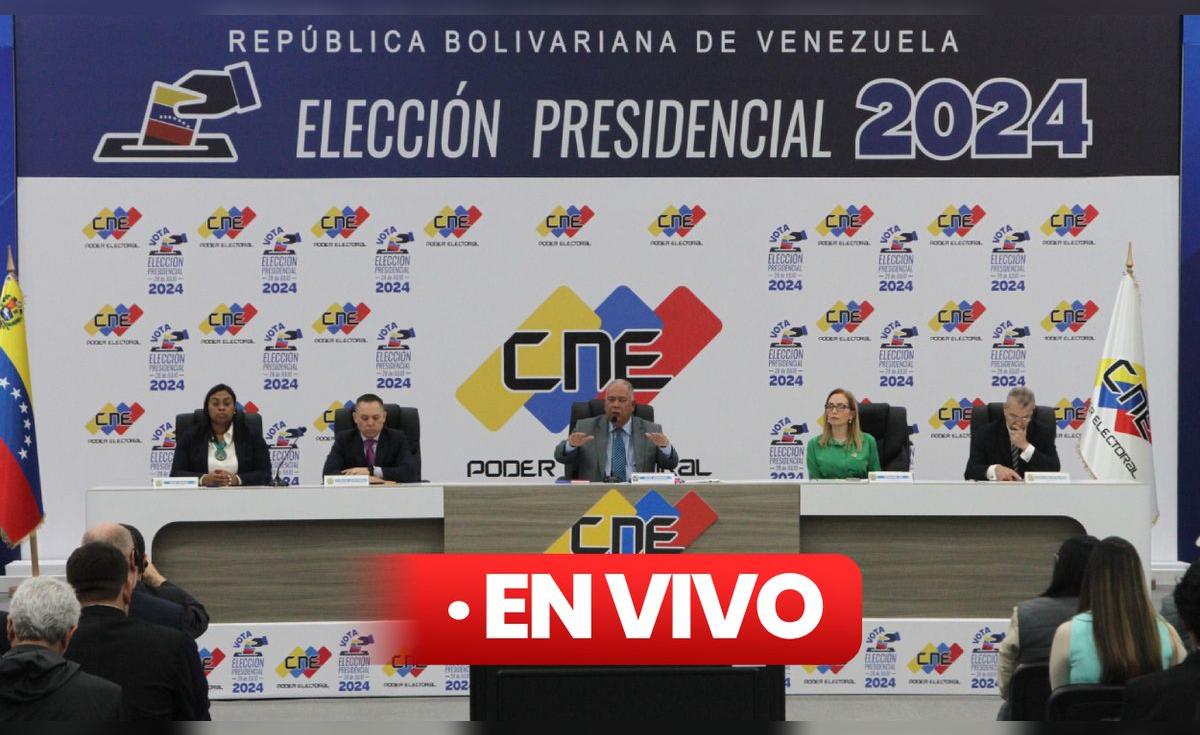 Elecciones Venezuela 2024, RESULTADOS OFICIALES: primeros boletines ...