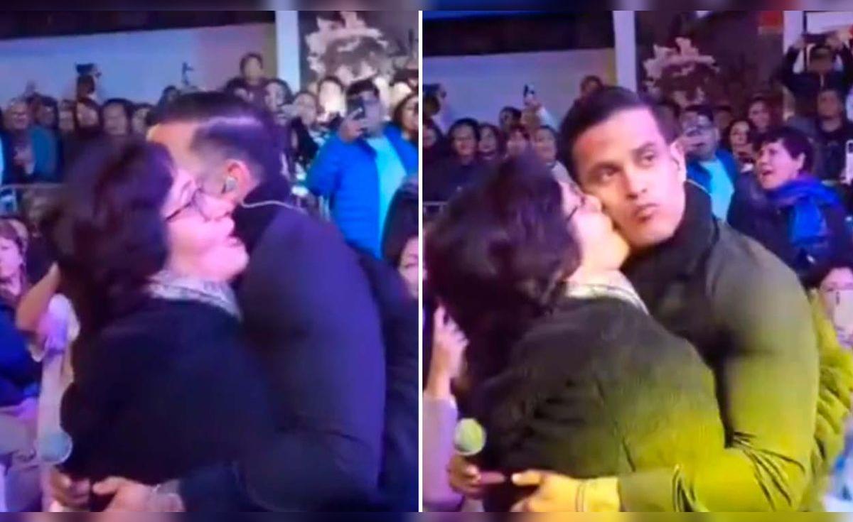 Christian Domínguez comparte emotiva escena con su madre en pleno ...