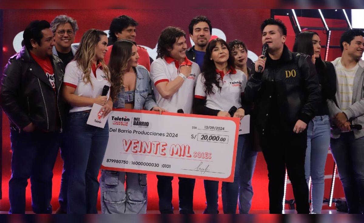 Teletón 2024: Arrancó con más de 1 millón de soles | Entretenimiento ...