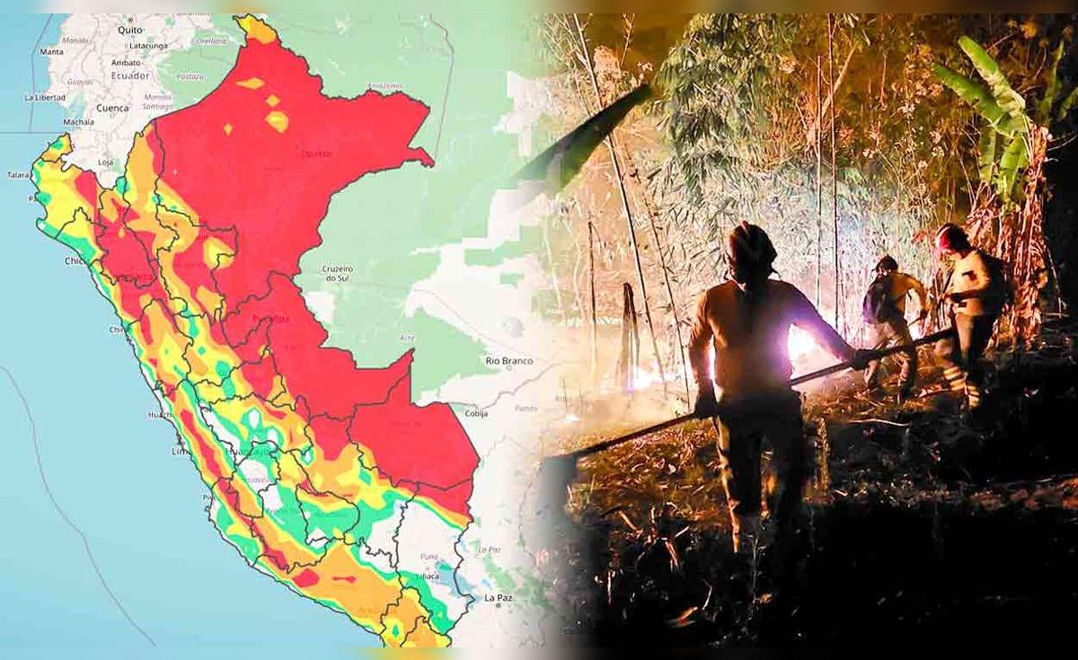 Incendios Forestales Perú 2024 Hoy, últimas noticias: Nuevo incendio ...