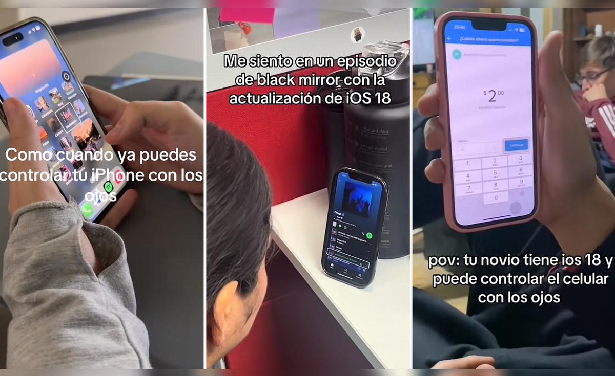 ¿Mover tu iPhone con los ojos? La sorprendente función de iOS 18 que ...