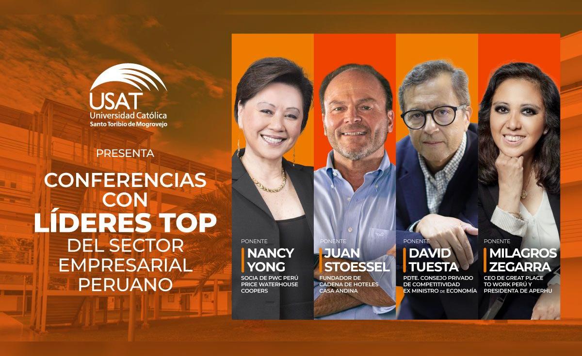 Líderes top del mundo empresarial llegan a la USAT