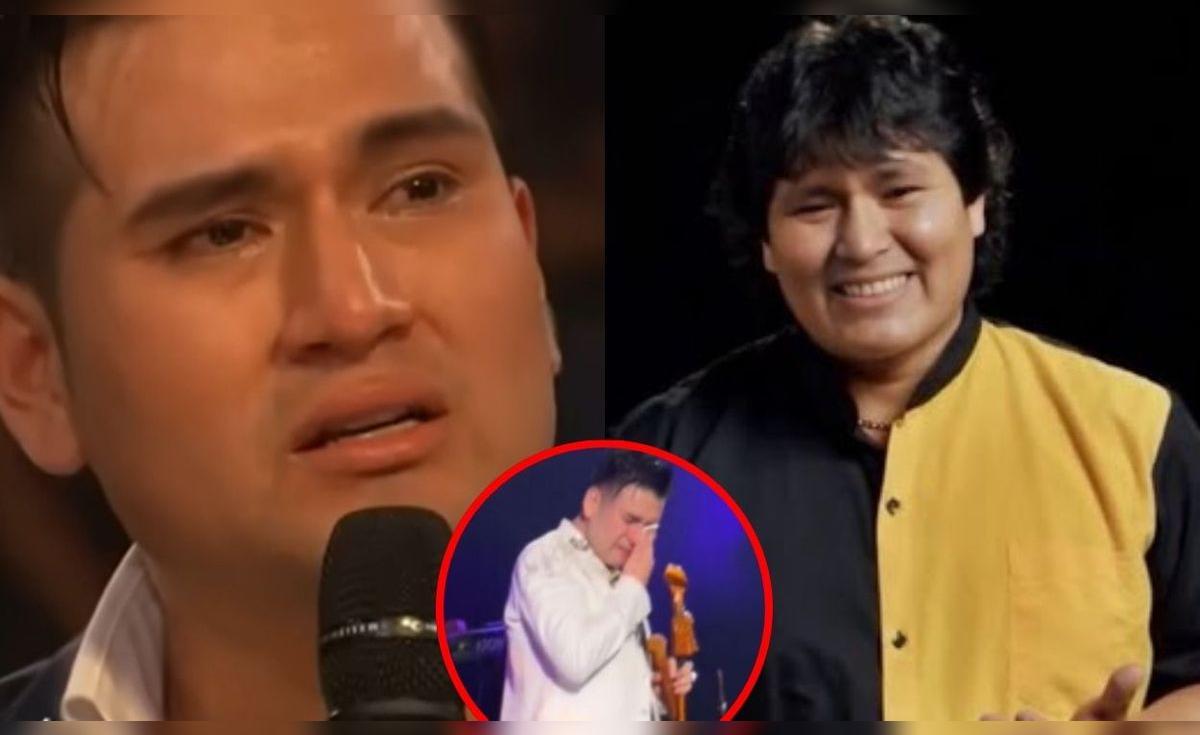 Deyvis Orosco LLORA al "reencontrarse" con su padre fallecido en el ...