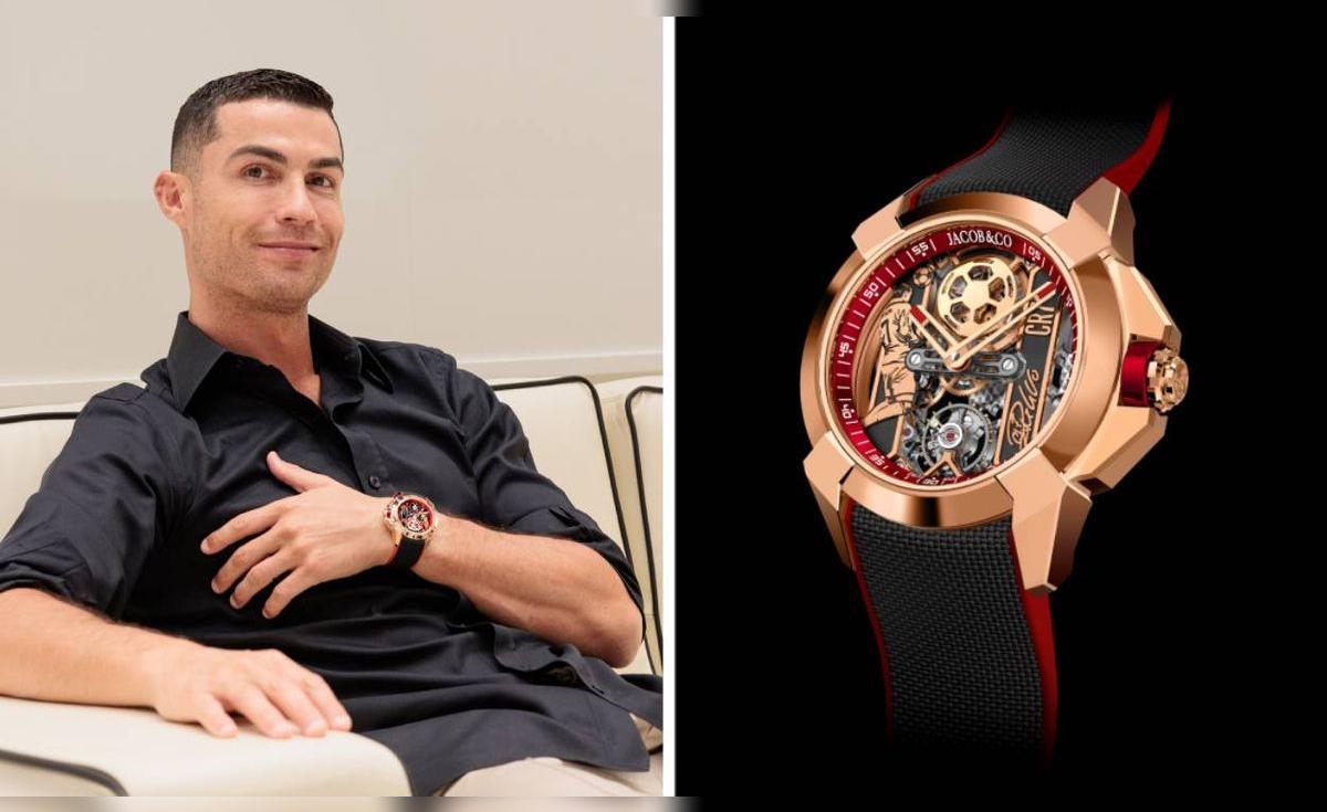 Cristiano Ronaldo presentó su espectacular marca de relojes: cuestan ...