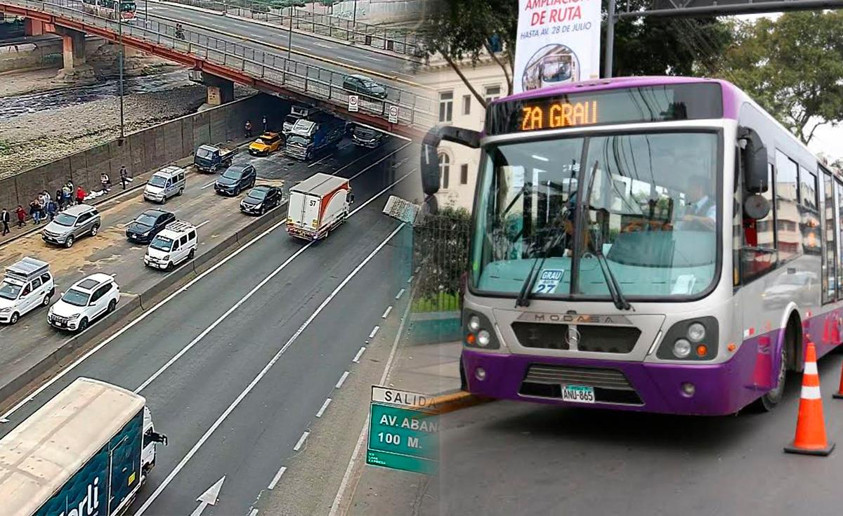 ATU anuncia desvíos en corredores morado y azul por obras de Emape ...