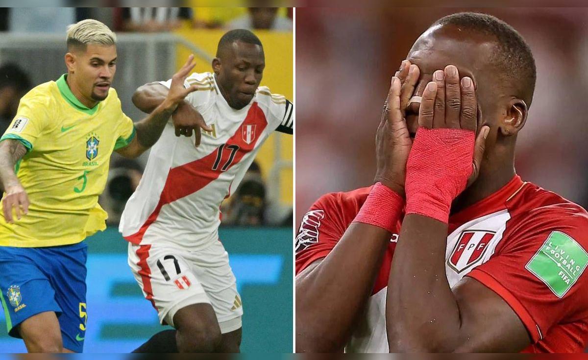 Hinchas ARREMETEN contra Luis Advíncula tras goleada de Brasil a Perú ...