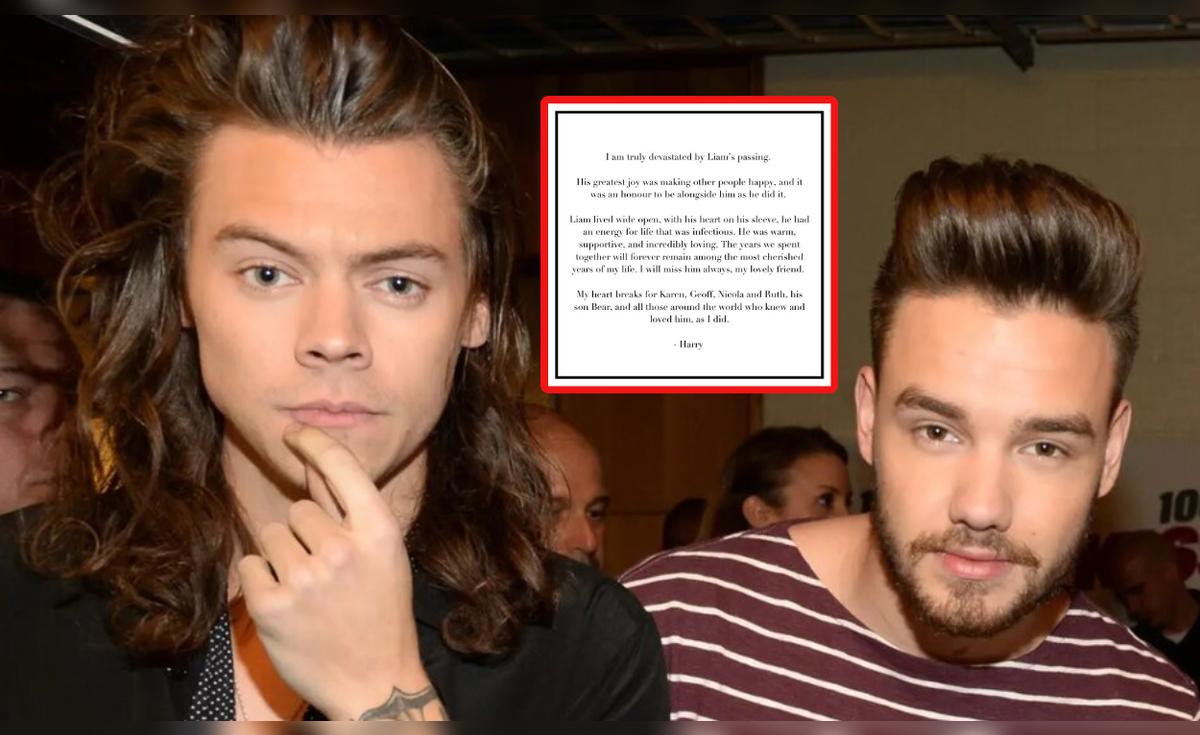 Harry Styles SE PRONUNCIA ante el fallecimiento de Liam Payne: "Te ...