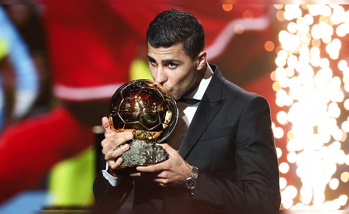 Rodri Hernández gana el Balón de Oro 2024 por encima de Vinicius Junior: español es escogido ...