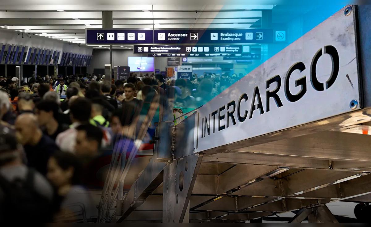 Colapso en Aeroparque de Buenos Aires: paro de Intercargo deja miles de ...