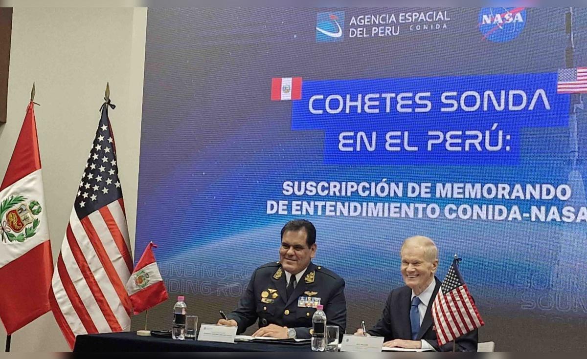 Firma histórica en Perú: Conida y la NASA suscriben acuerdo para el ...