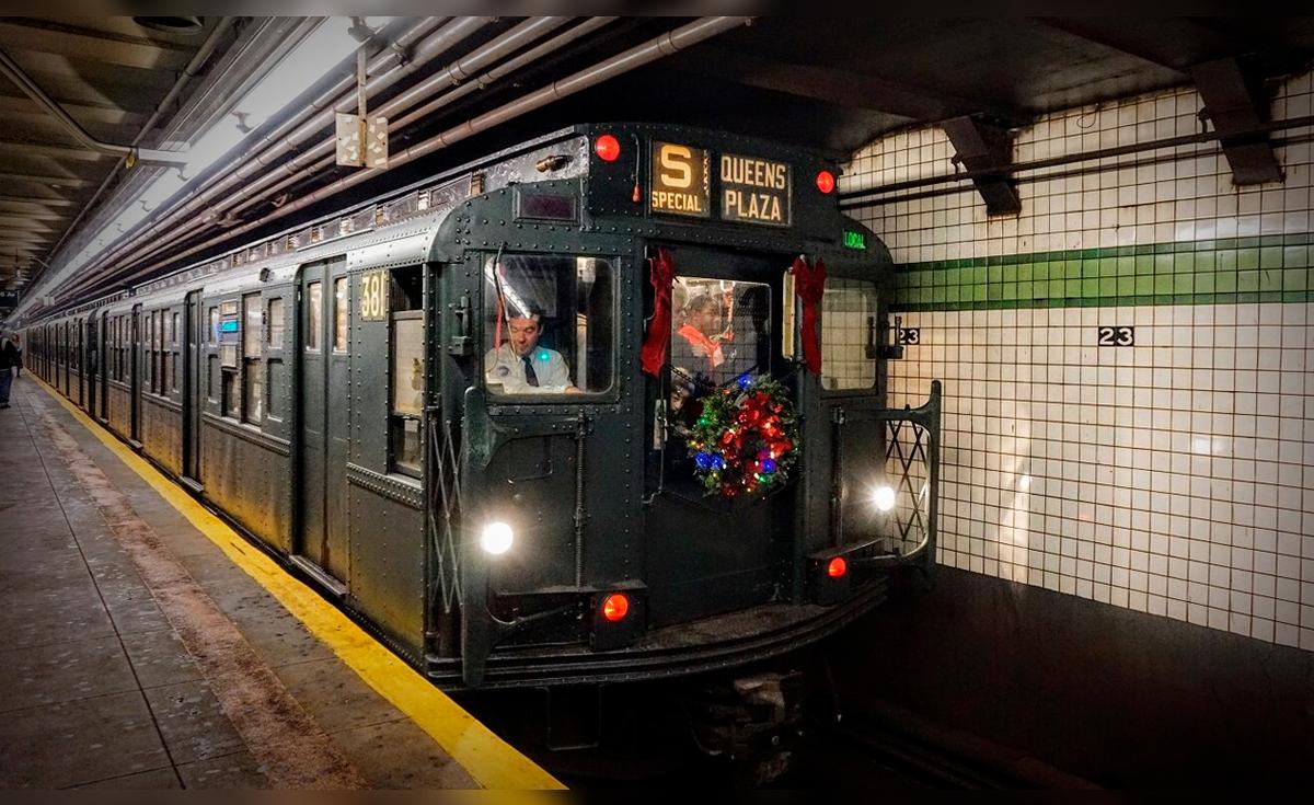 Navidad en el Metro de Nueva York: viaja al pasado en los trenes ...