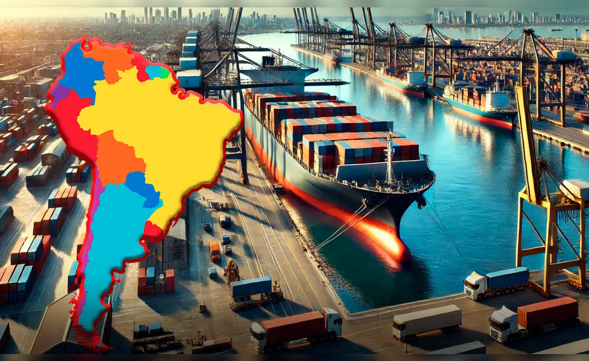 El país de América Latina con el puerto con mayor conectividad marítima ...