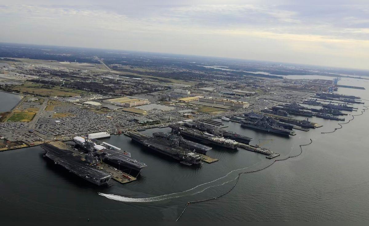 Esta es la base naval más grande del mundo y le pertenece a EE. UU ...