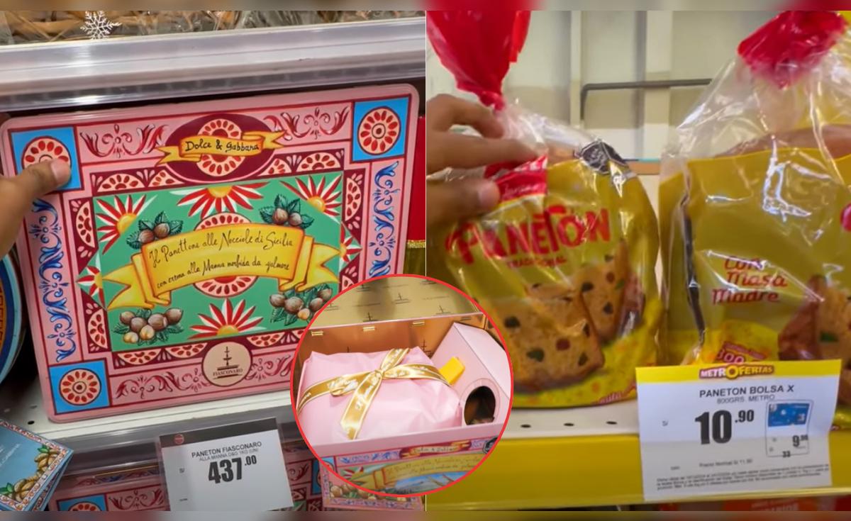 Joven peruano compara panetón de S/10 y S/400 y revela: "Esperaba más ...