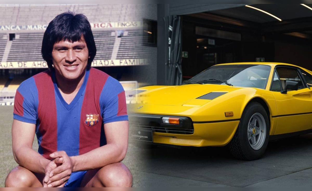 La historia de Hugo Sotil y su estrambótico Ferrari amarillo que brilló ...