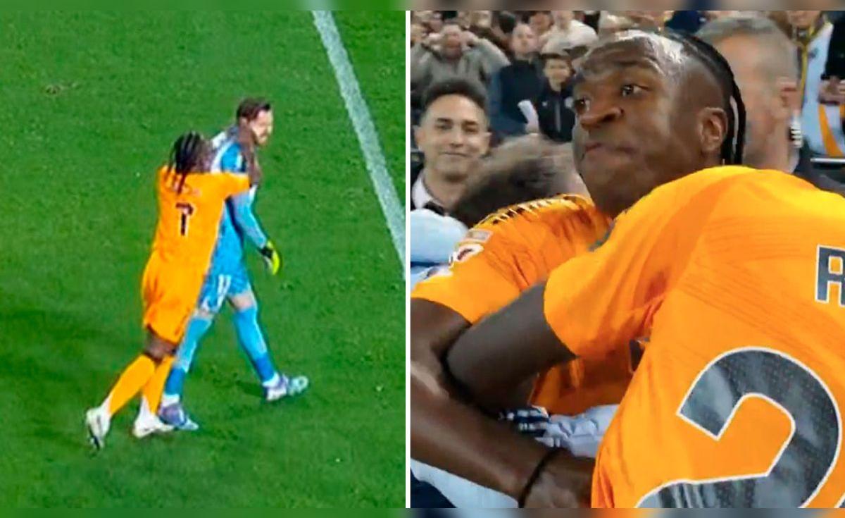 Roja a Vinícius: brasileño fue expulsado en el Real Madrid vs Valencia ...