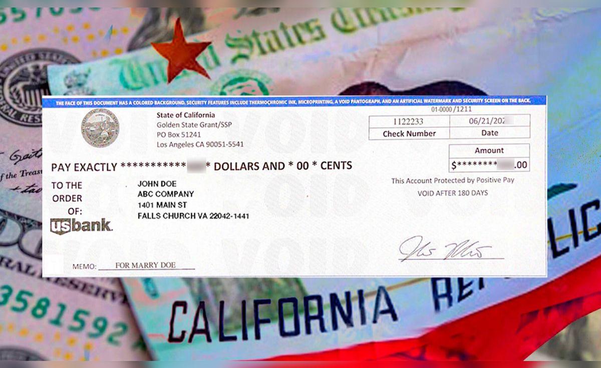 Cheques de estímulo California 2025: fecha exacta en que los ...