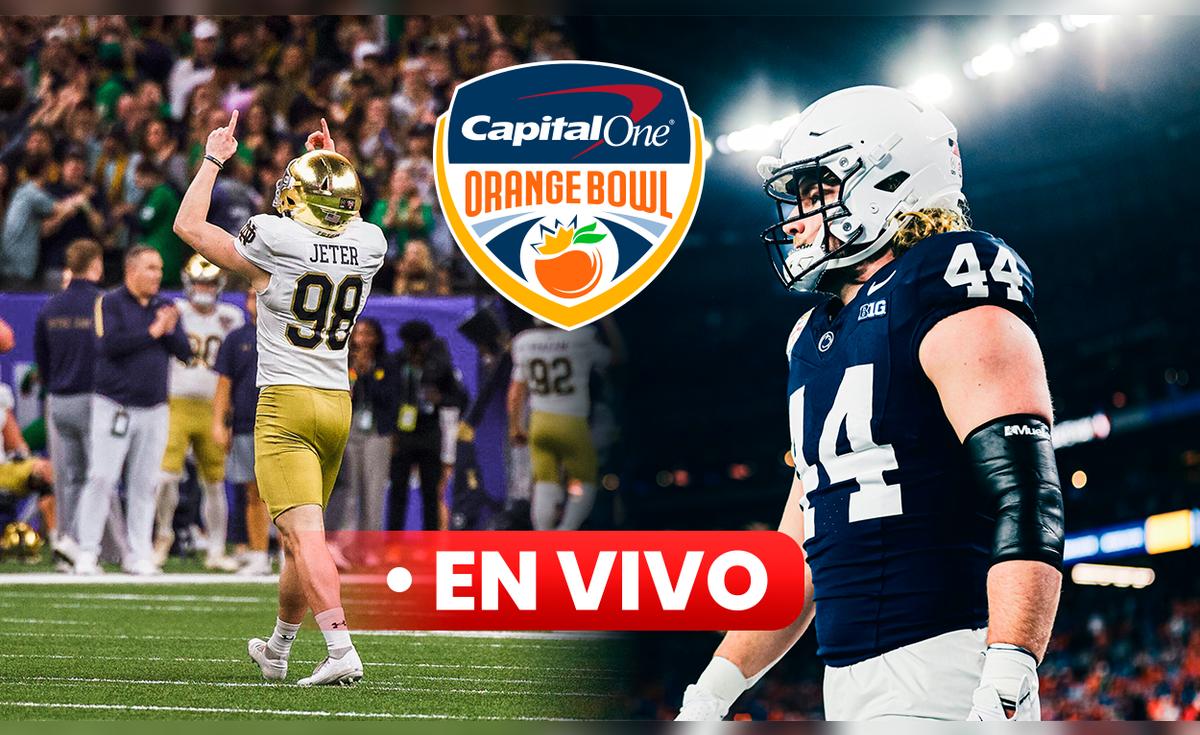 Notre Dame vs Penn State EN VIVO, Orange Bowl 2025: hora, dónde ver y ...