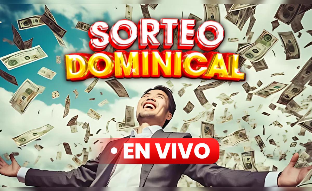 Resultados Sorteo Dominical EN VIVO, HOY 12 de enero: números ganadores ...