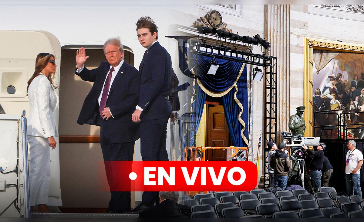 Toma de posesión de Donald Trump en el Capitolio EN VIVO: últimas ...