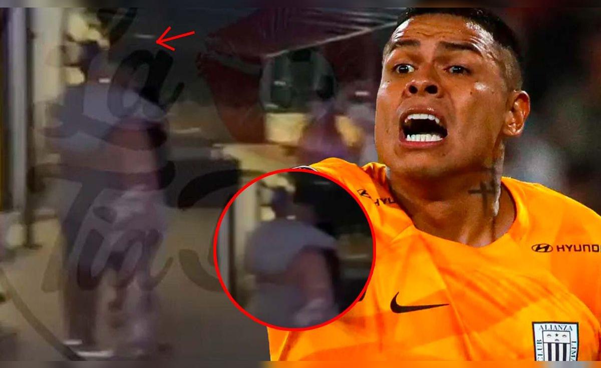 Ángelo Campos, futbolista de Alianza Lima, es ampayado en cariñosas actitudes con misteriosa ...