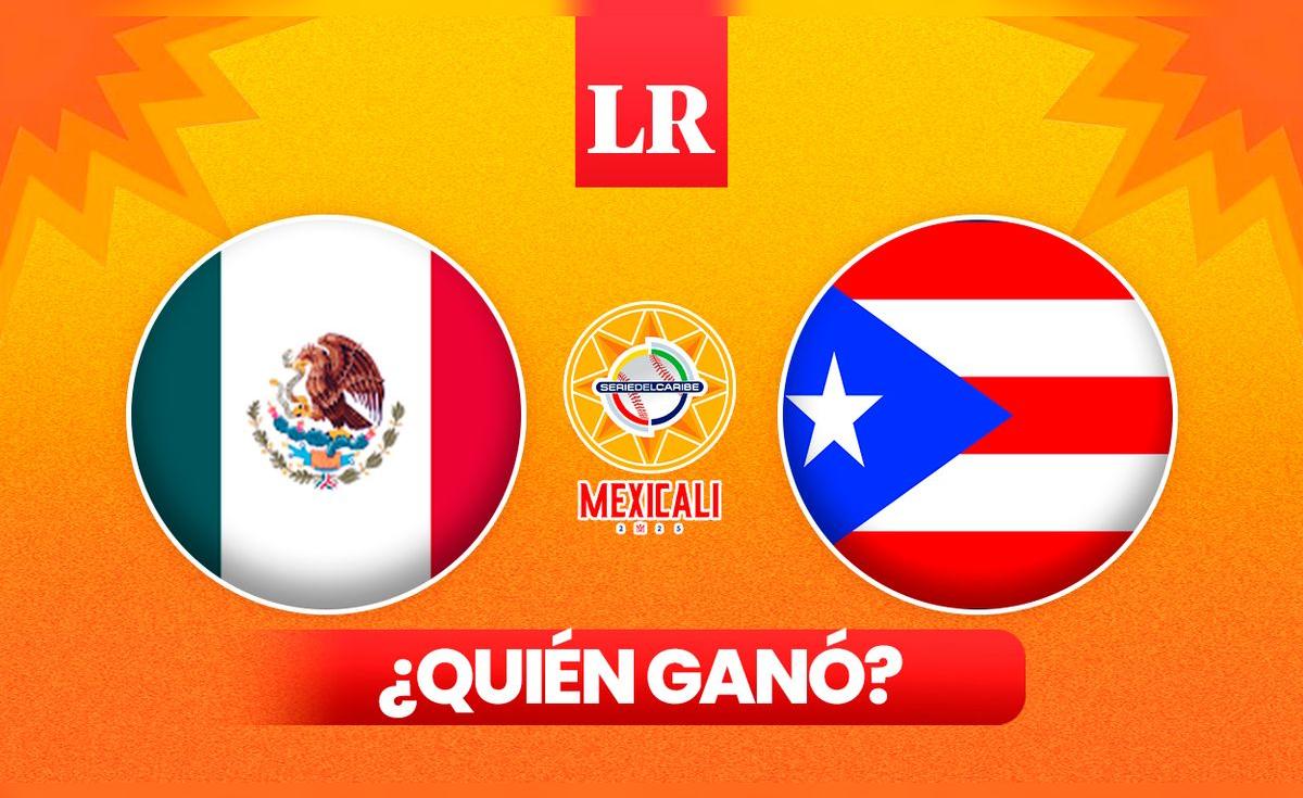 ¿Quién ganó México vs Puerto Rico HOY? Resultado final y cómo queda la ...