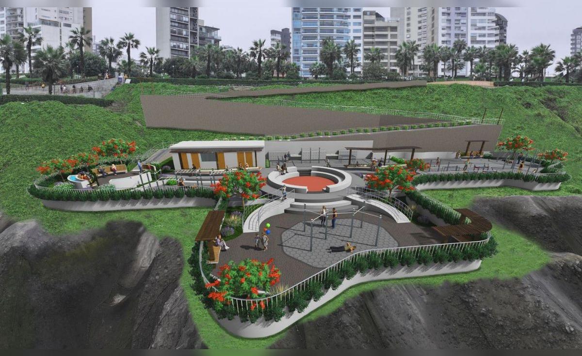 Así lucirá el nuevo parque en la Costa Verde de Miraflores: obra ...