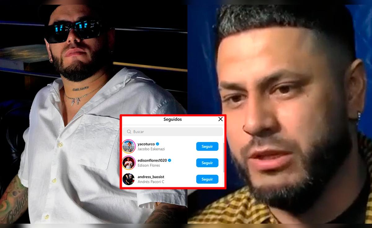 Bryan Torres dejó de seguir a todas las mujeres de su Instagram tras ...