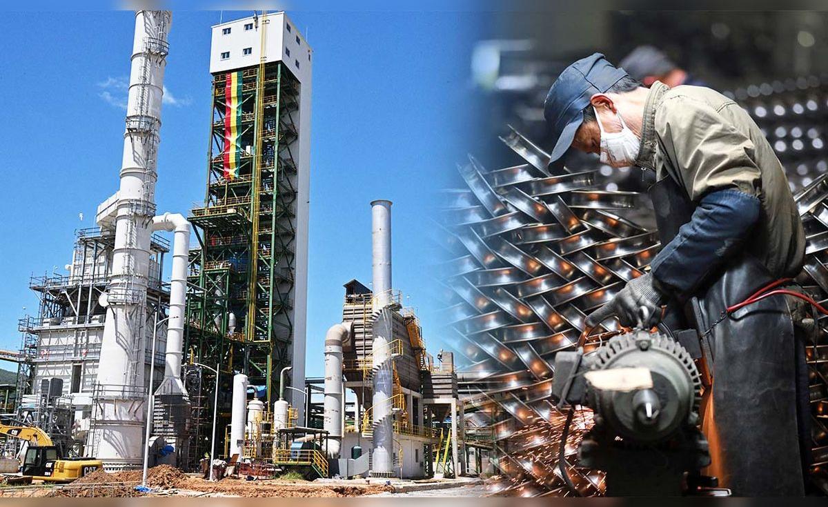 Bolivia inaugura su primera planta siderúrgica con millonaria inversión ...
