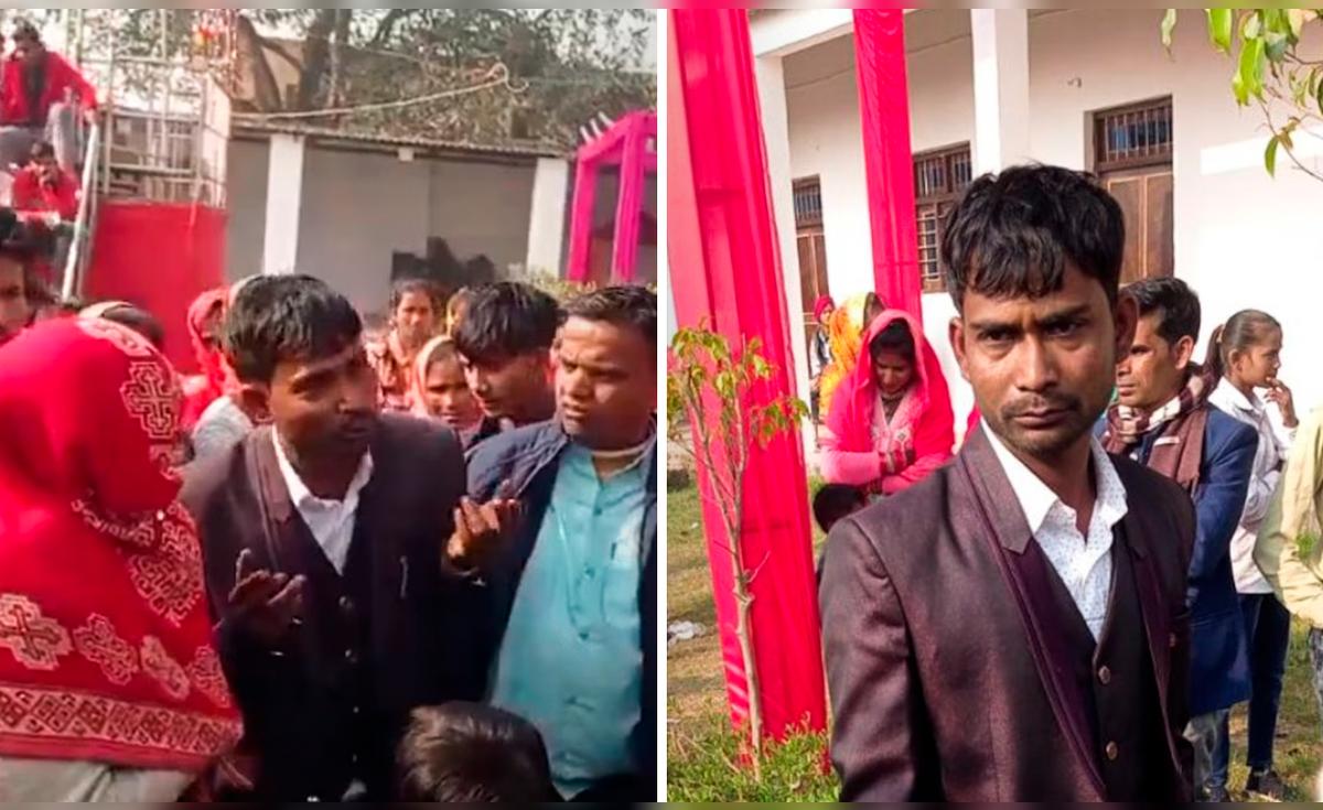 Novio llega ebrio a su boda, confunde a su prometida y termina ...