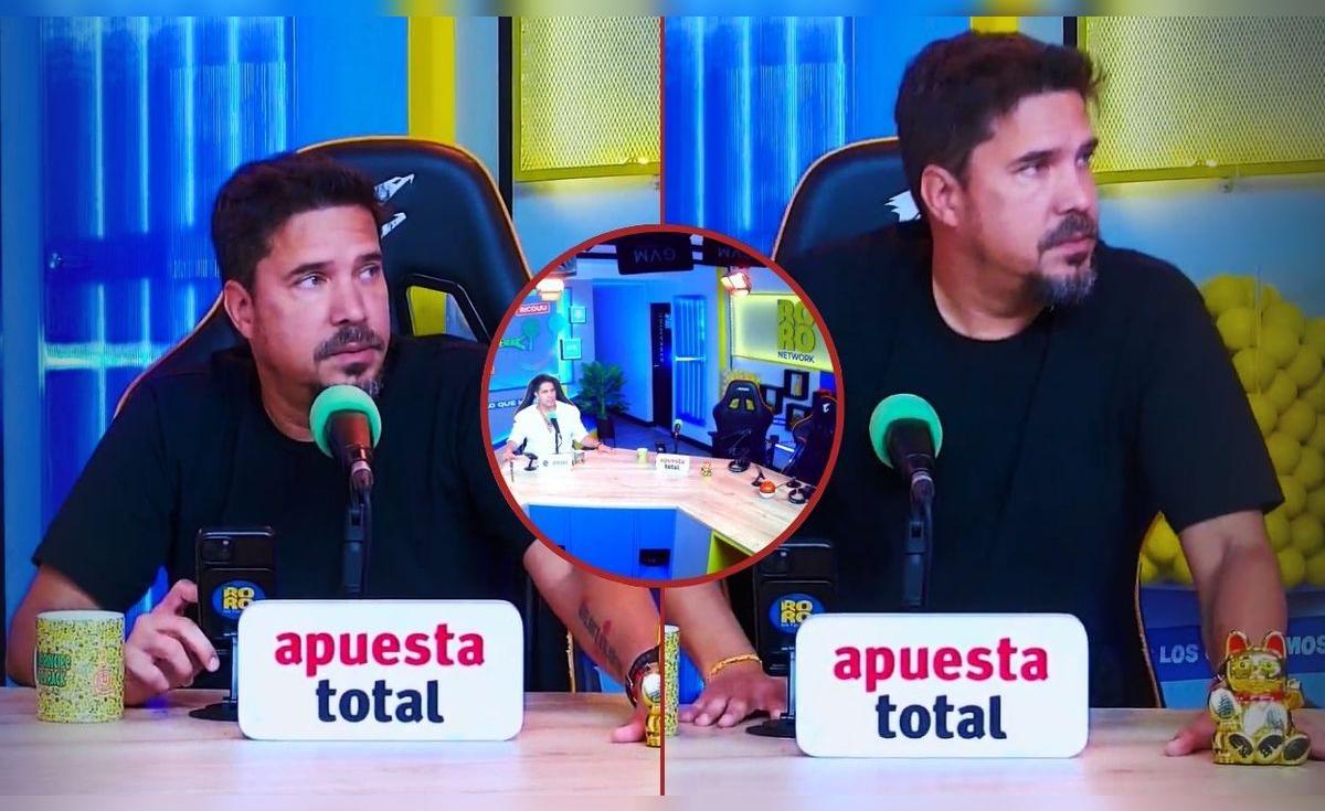 Gabriel Calvo salió huyendo en vivo del estudio de la Roro Network ante ...