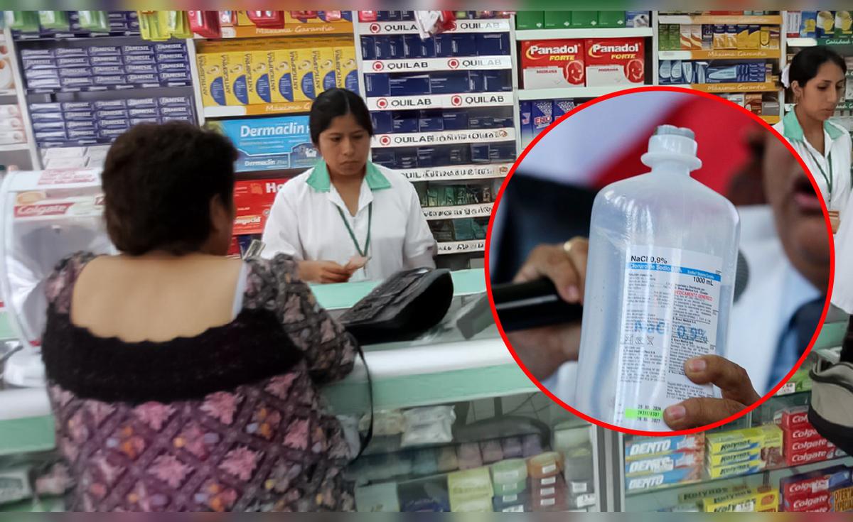 Presidente de Boticas y Farmacias del Perú alerta sobre desabastecimiento de suero fisiológico ...