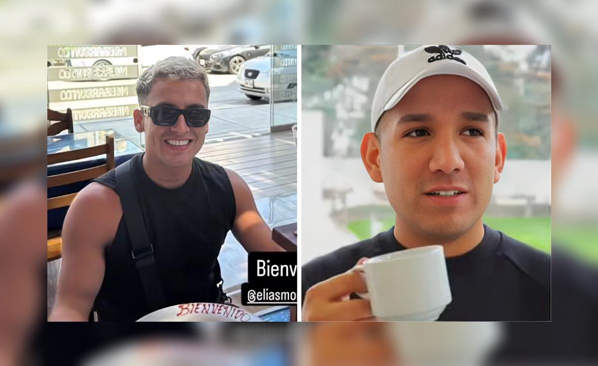 Elías Montalvo y Peter Fajardo fueron captados en conocido restaurante ...