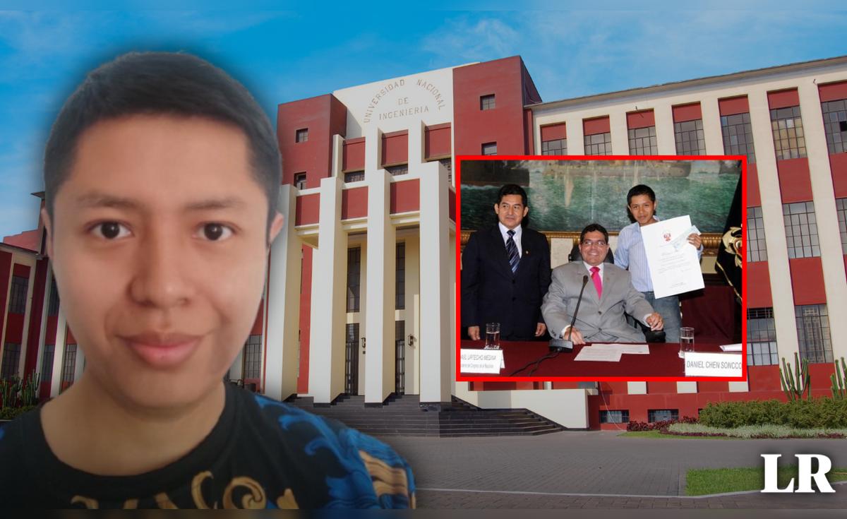 Daniel Soncco, el genio de la UNI que inició su maestría en pregrado, pero lo dejó para estudiar ...