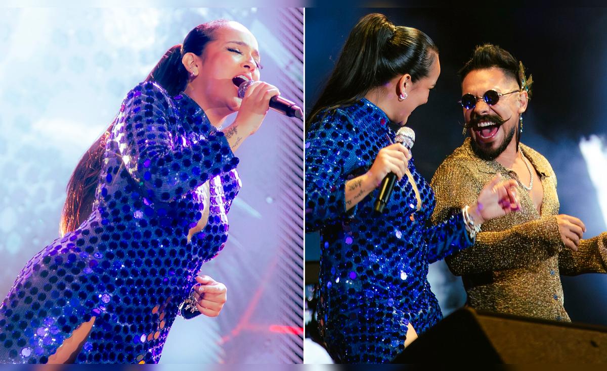 Daniela Darcourt y Jimmy Rodríguez cerraron el concierto de Marc ...