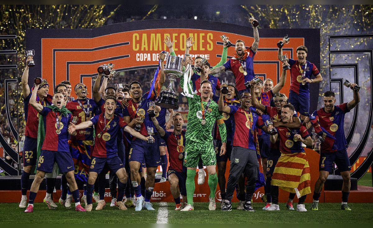 Barcelona venció al Real Madrid y se coronó campeón de la Copa del Rey ...